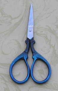 3 1/2" Scissors Blue/Black