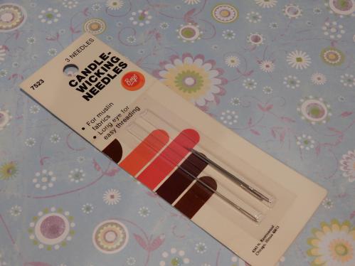 Closet Cleanout Candle Wicking Needles